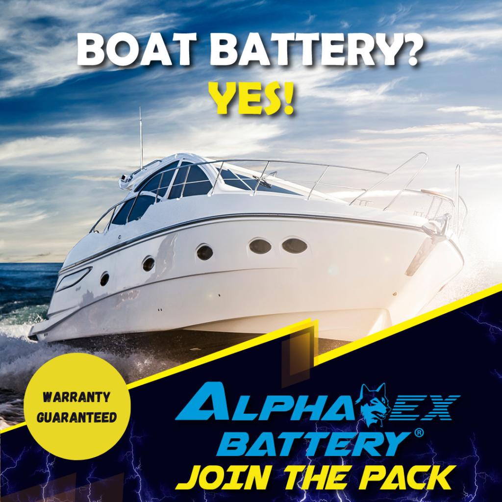 Marine Batteries: What are the options? - ALPHA EX BATTERY